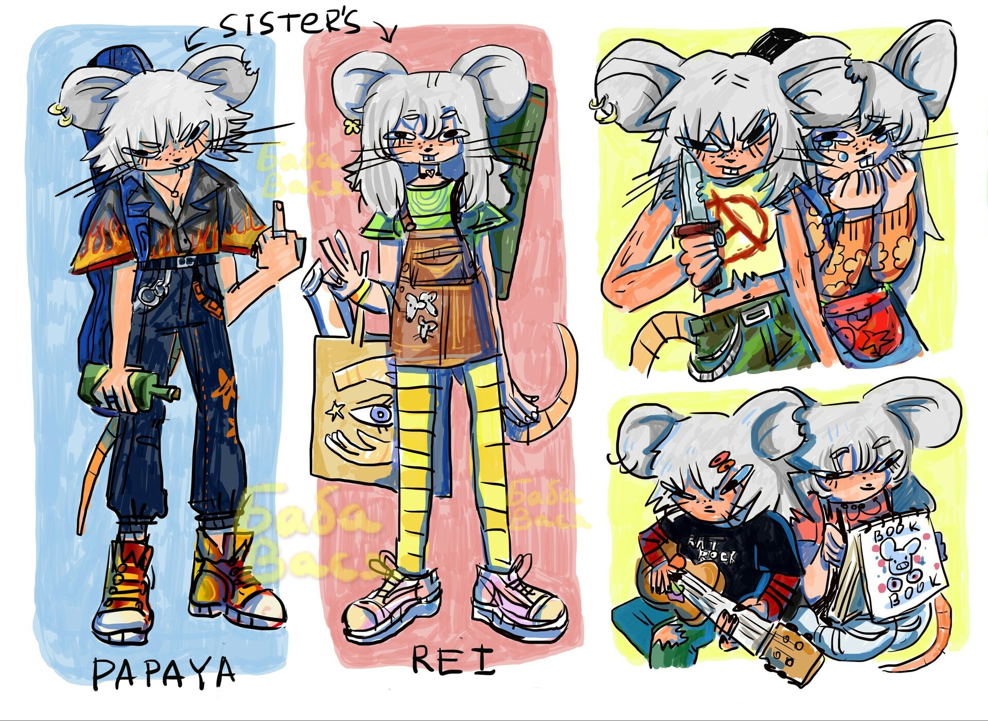 ArtStation - The Rat Sisters