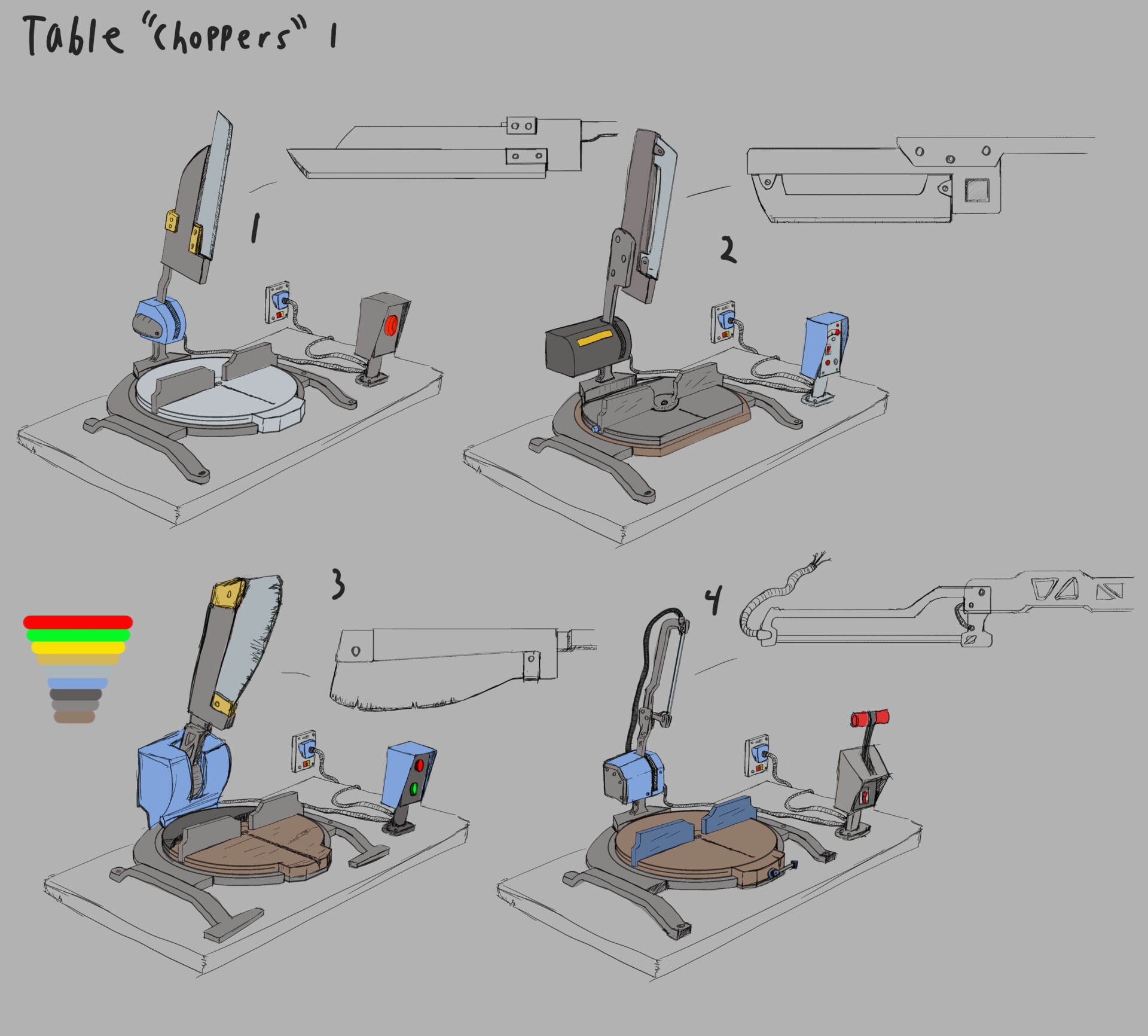ArtStation - Table Choppers and Saws.