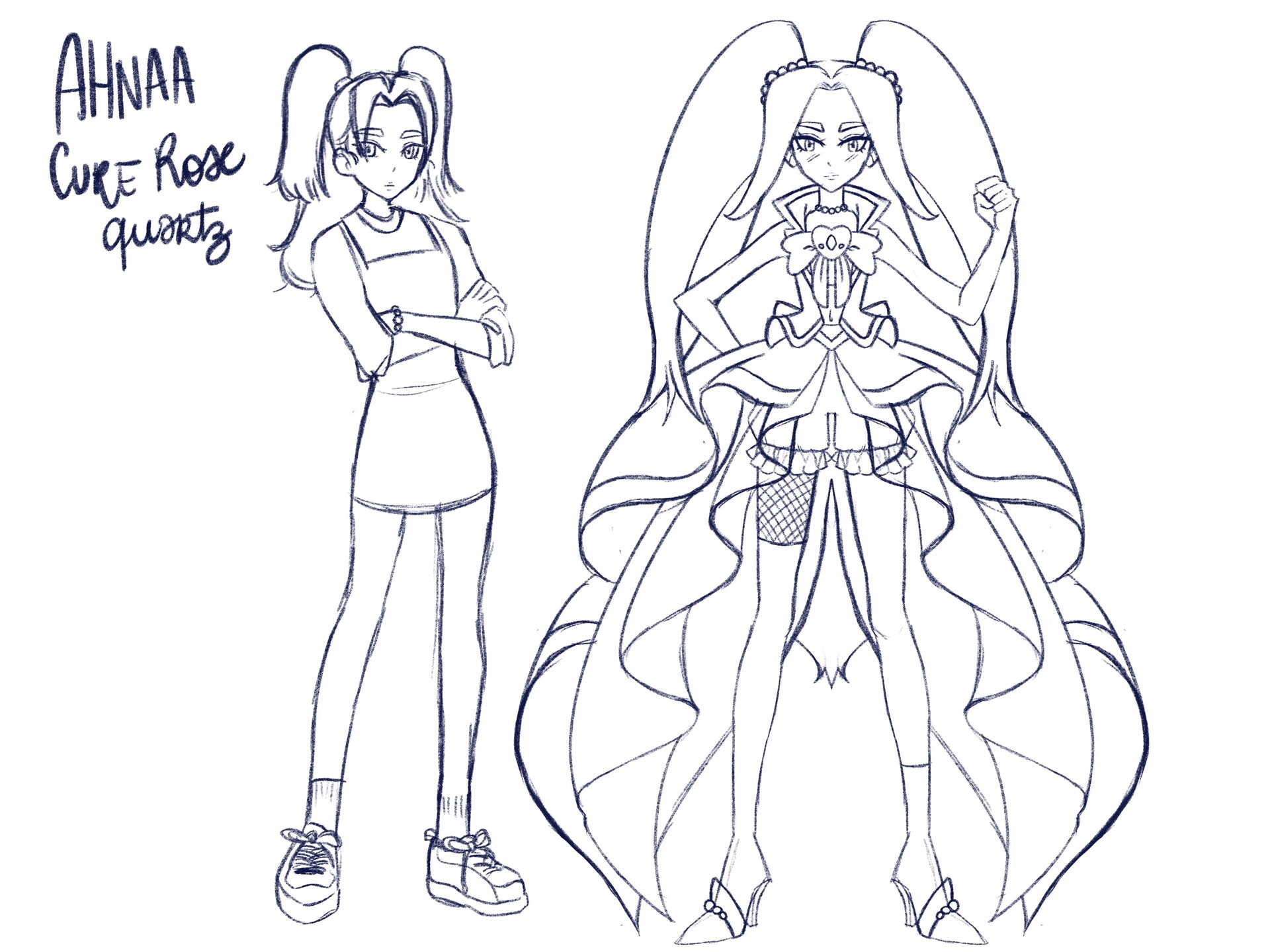 ArtStation - Cure me concept_Cure Rose Quartz