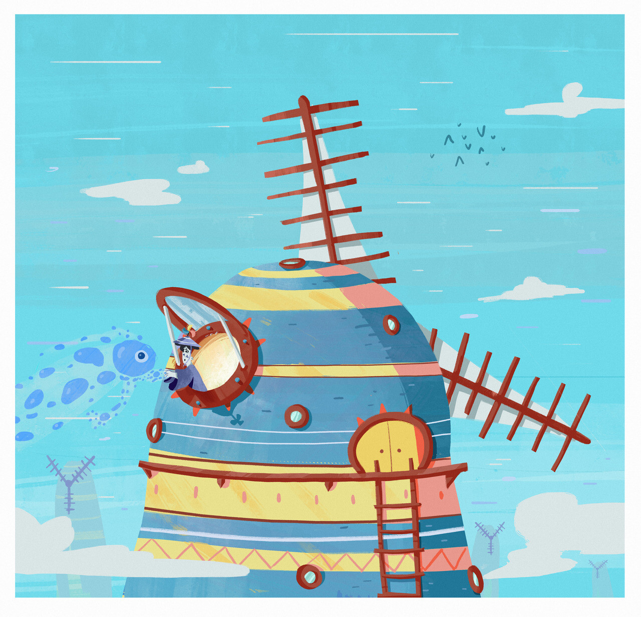 ArtStation - Wind spirit // Sand explorer