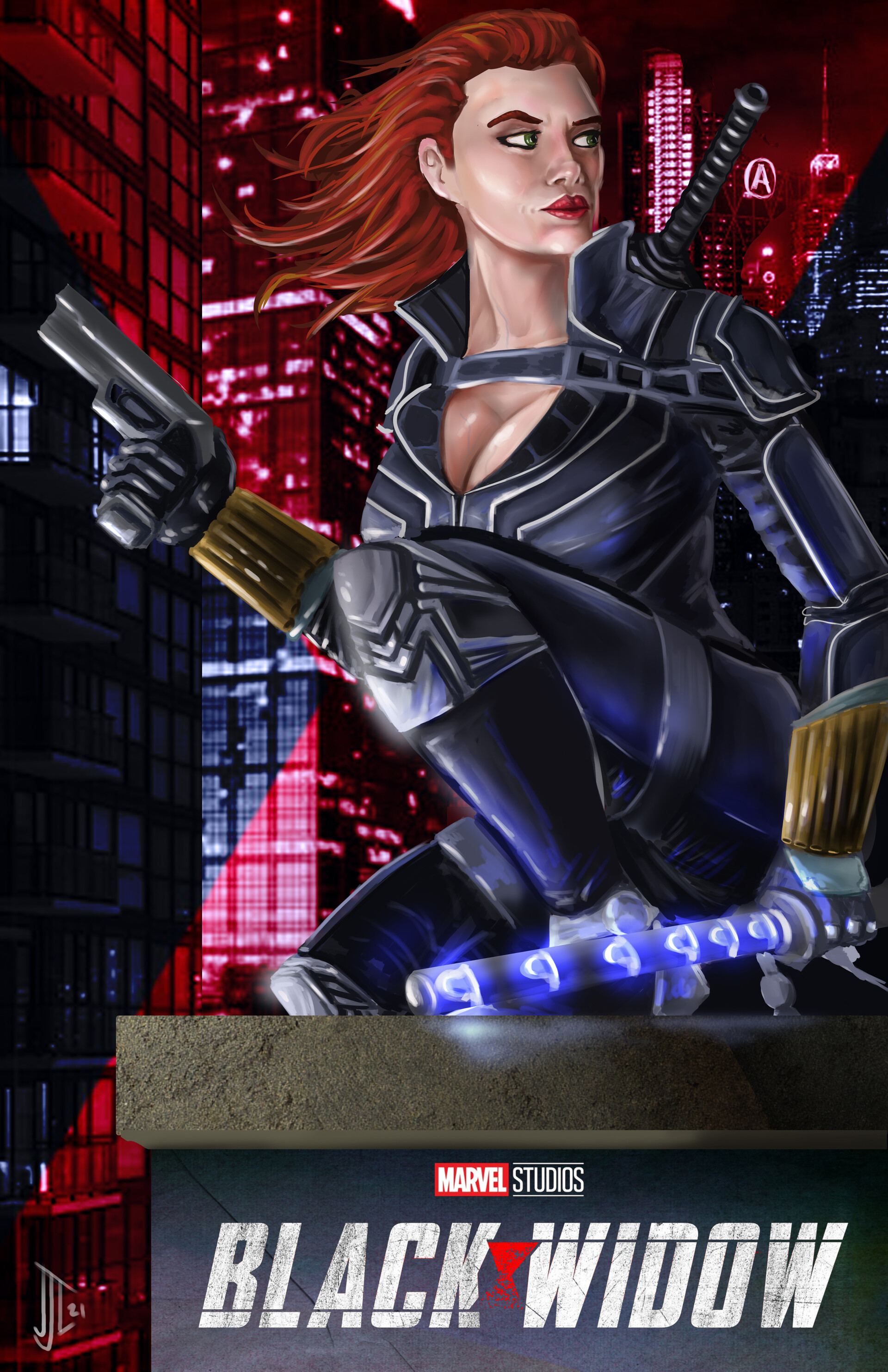 ArtStation - Black Widow Overwatch