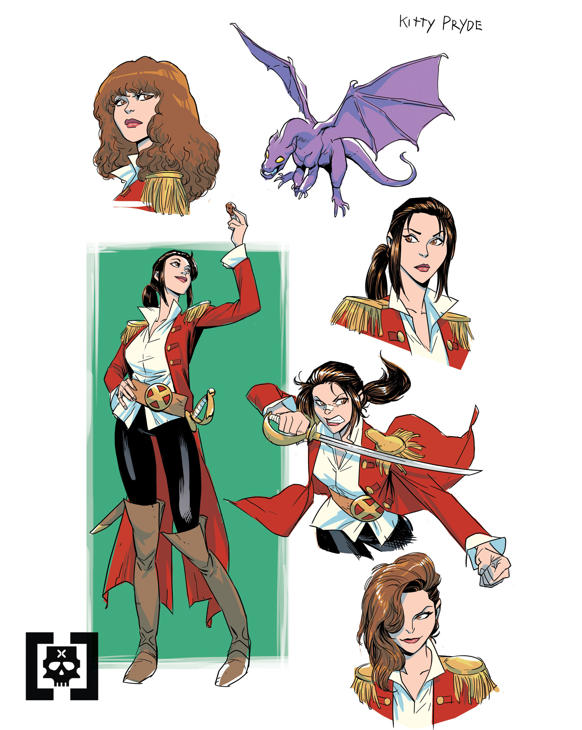 ArtStation - X-Men - Marauders #23 - Kate Pryde