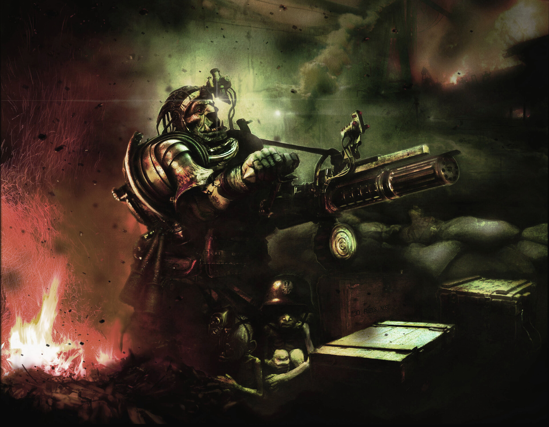 ArtStation - Warhammer Ork Concept