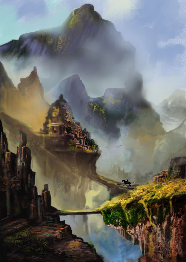 ArtStation - Digital BG work