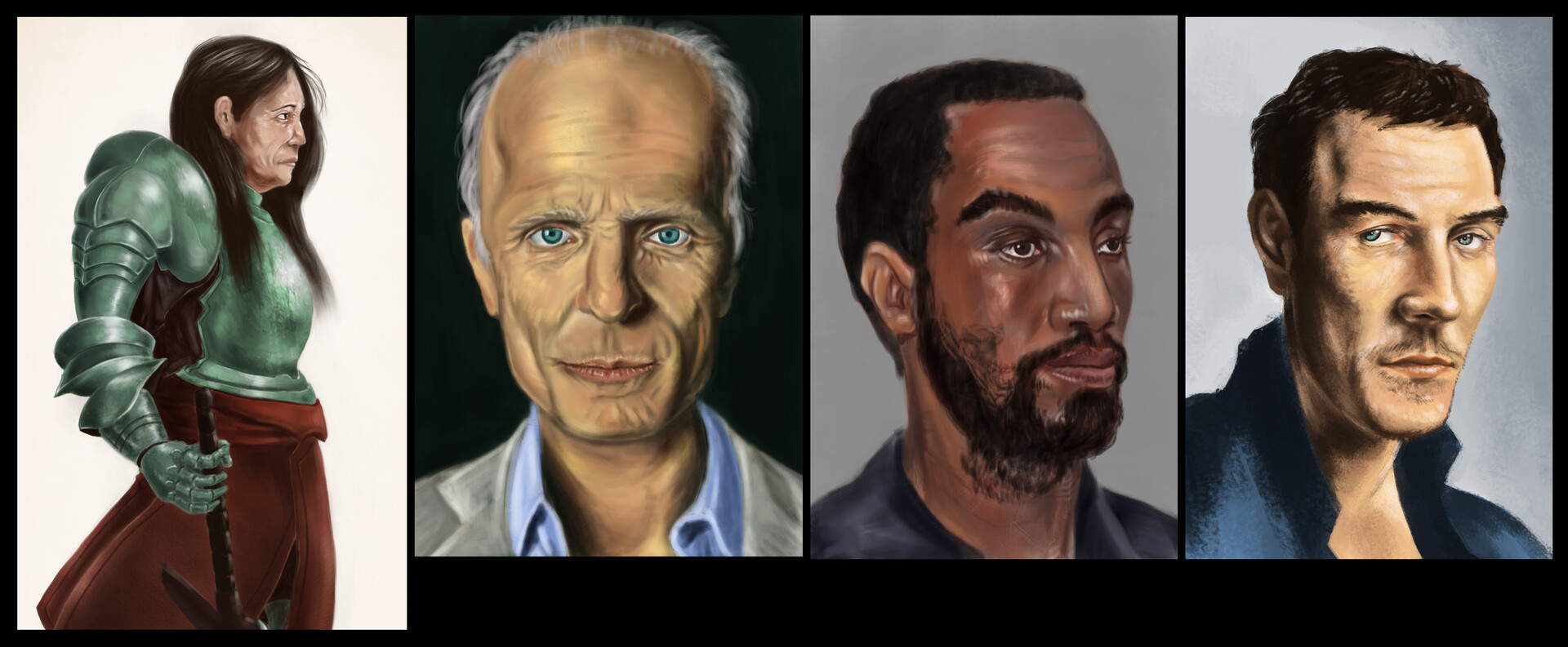 ArtStation - Portrait Practice 02