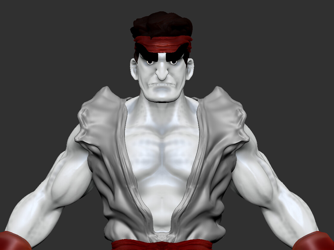 ArtStation - Stylised Ryu