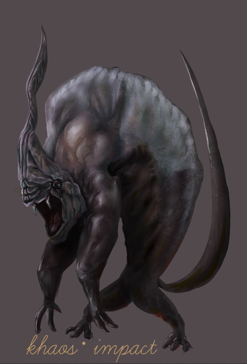 ArtStation - Original monster