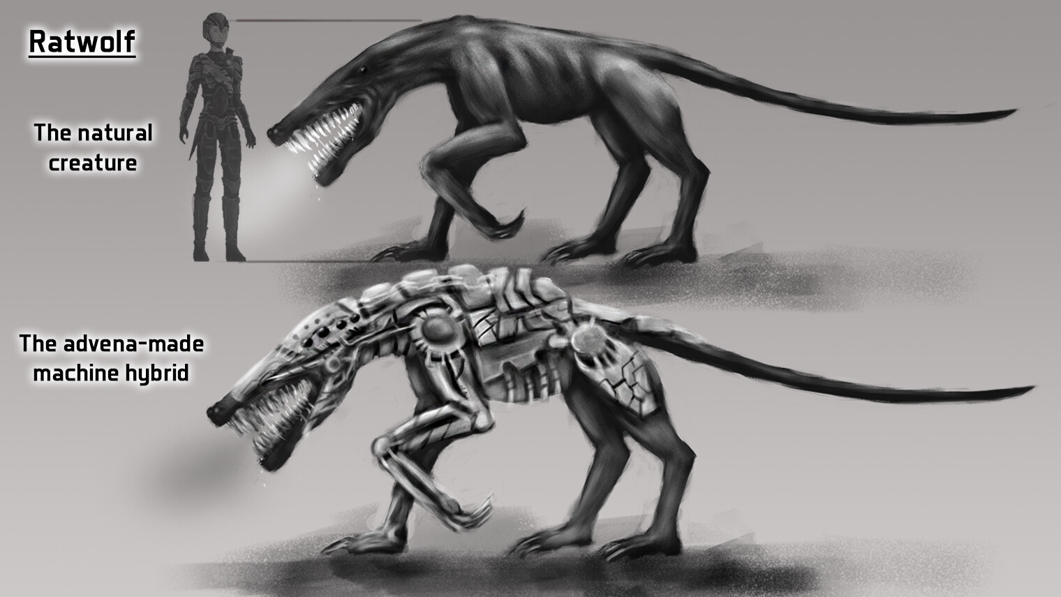 ArtStation - Dead Sun - Ratwolf