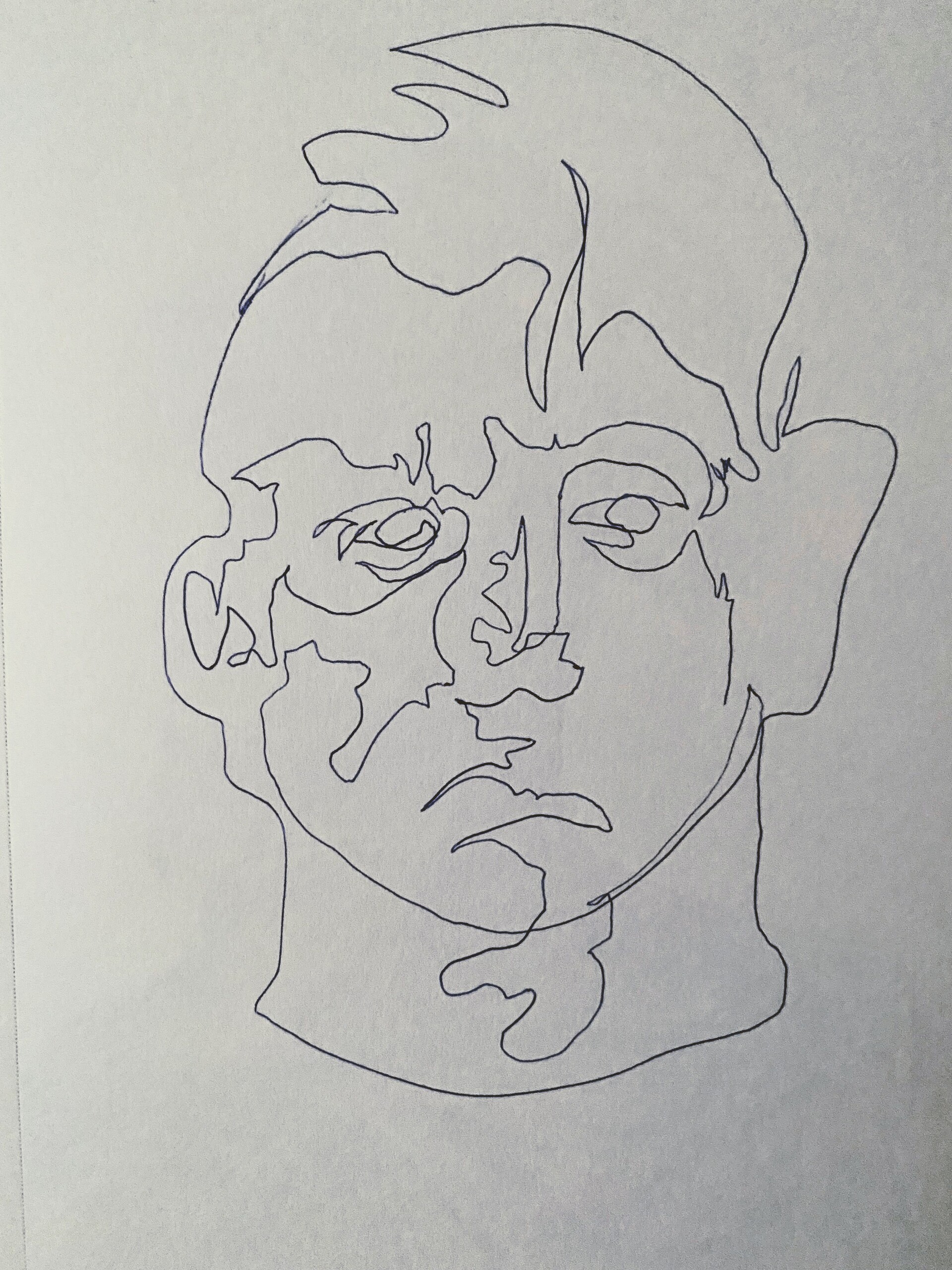 ArtStation - One line drawing