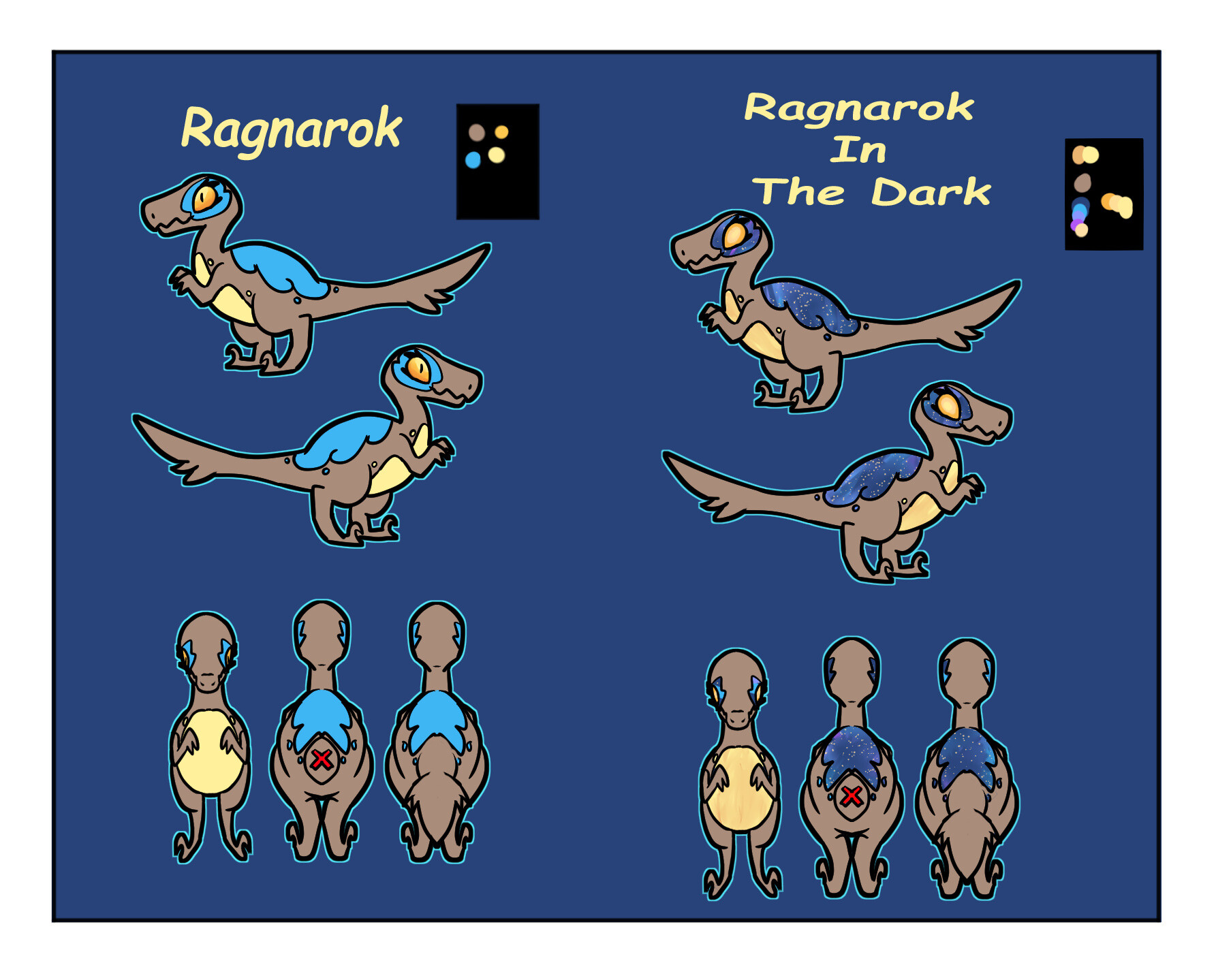 ArtStation - Schor-Whoo_Raptor_Pack