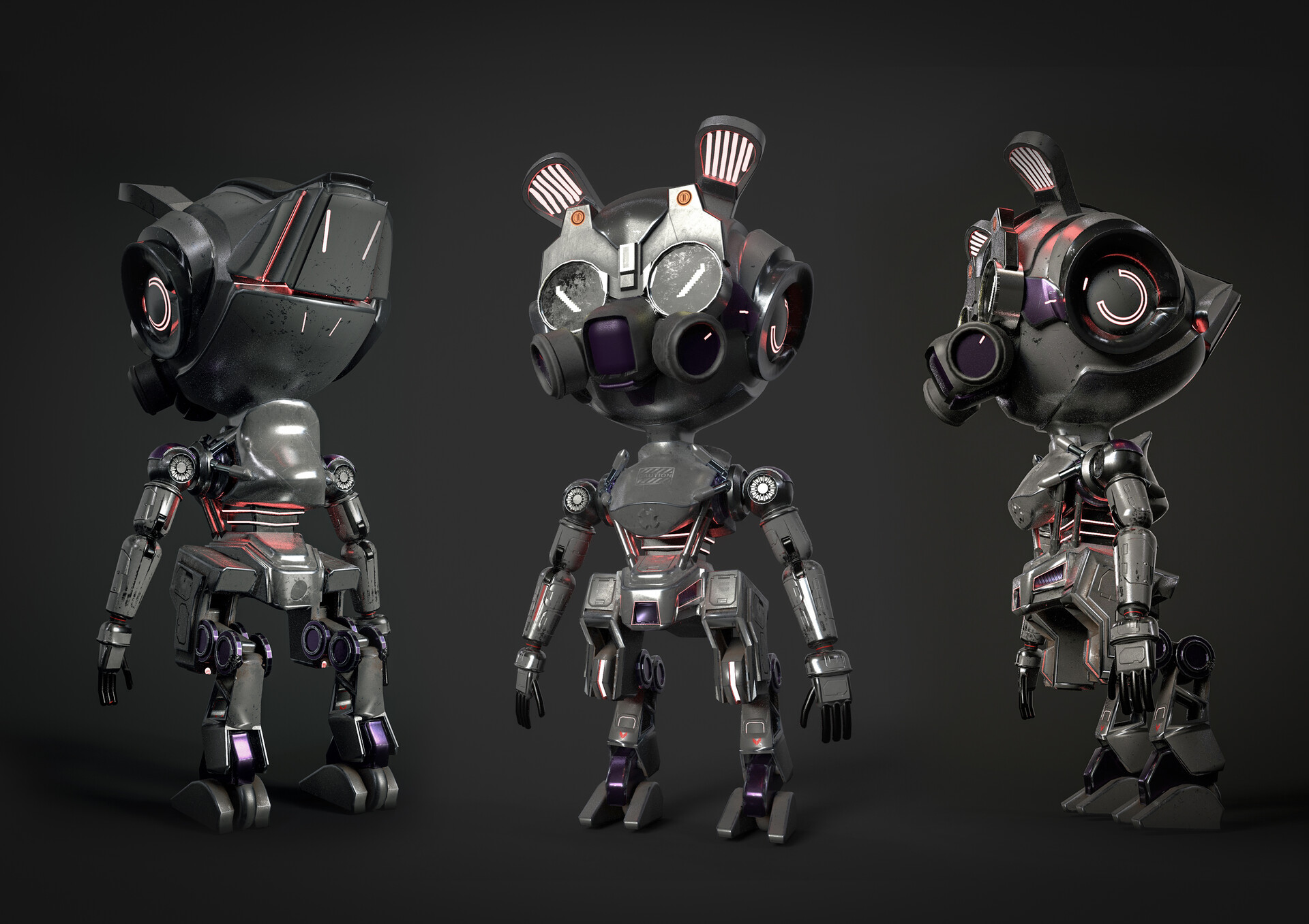 ArtStation - "Omni" asus rog robot