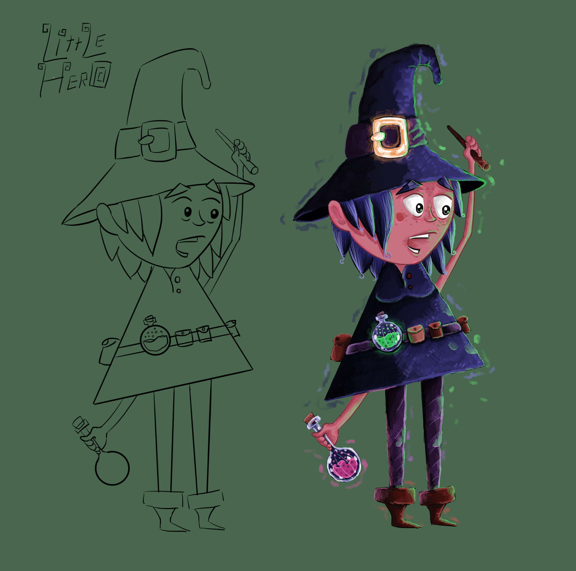 ArtStation - Witch Concept Art