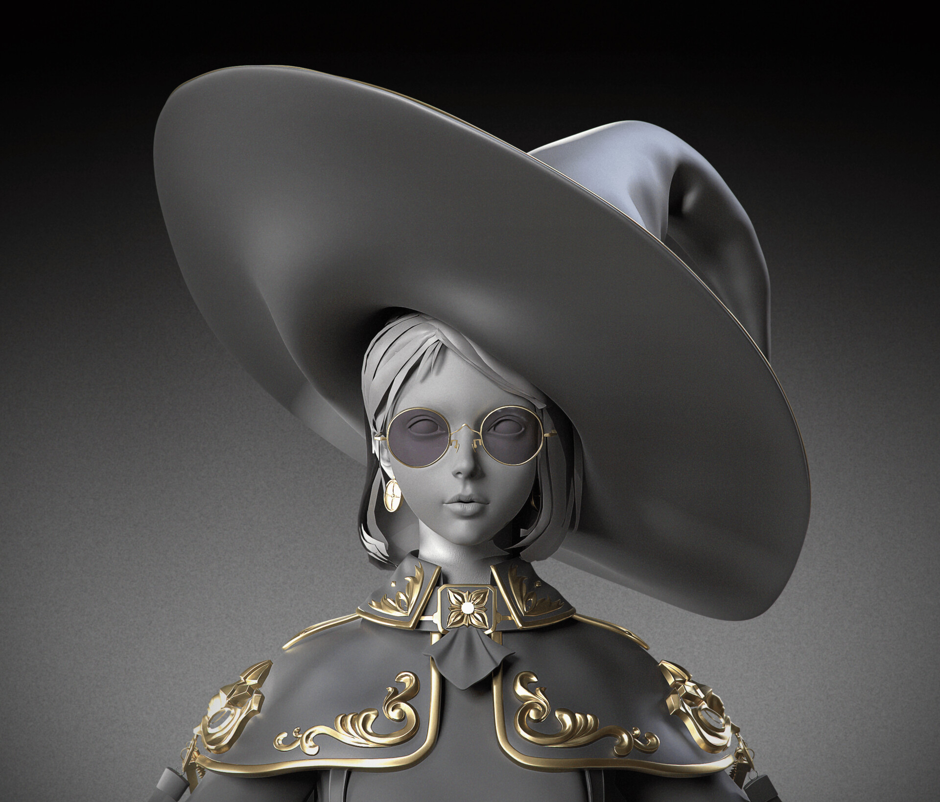 ABOUTCG - 游戏角色线下班第8、9期 王同学作品