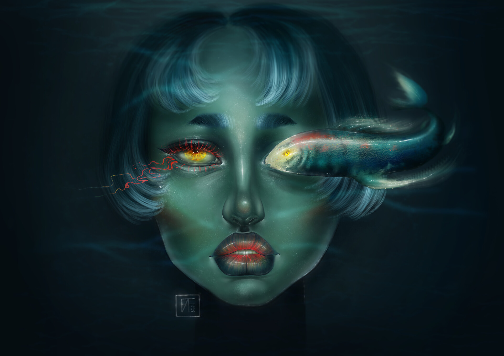 ArtStation - Fish Girl