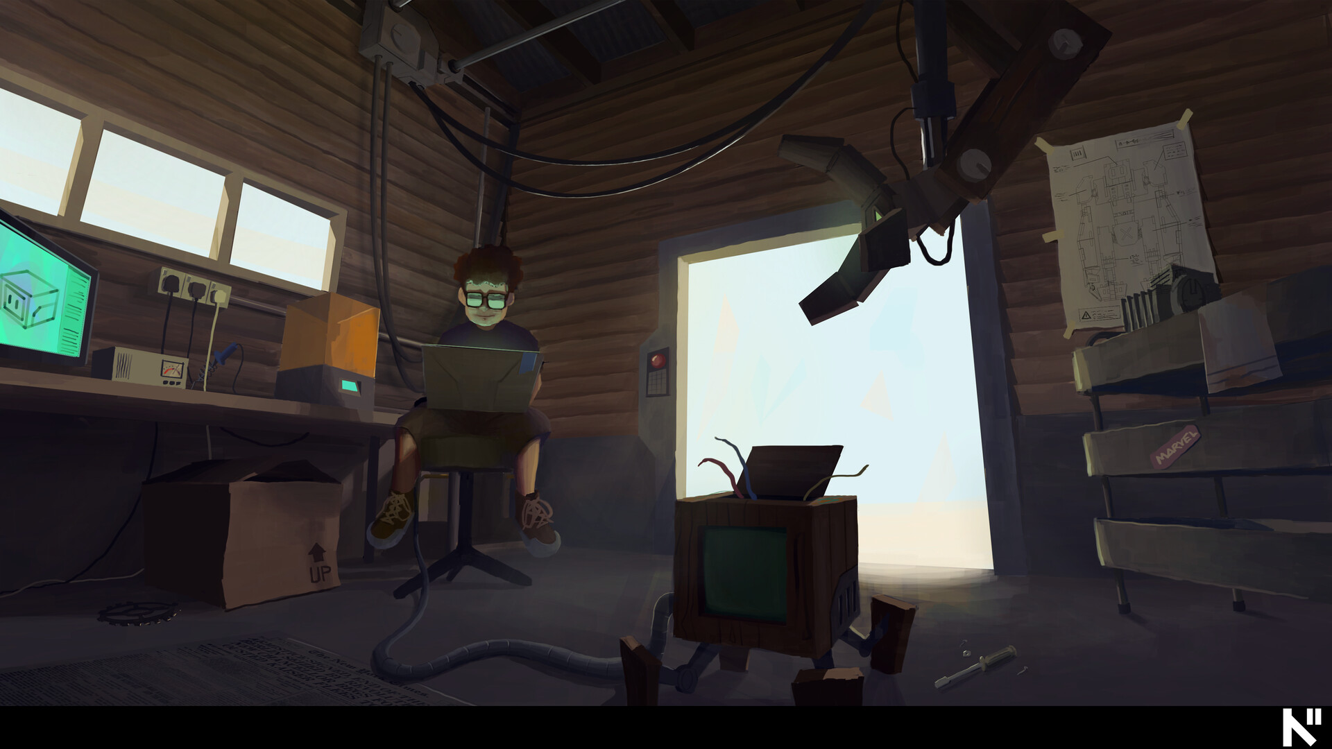 ArtStation - Alan Workshop Splash Art
