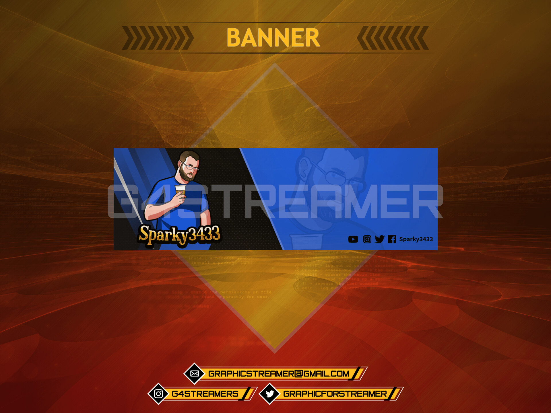 ArtStation - Sparky Banner