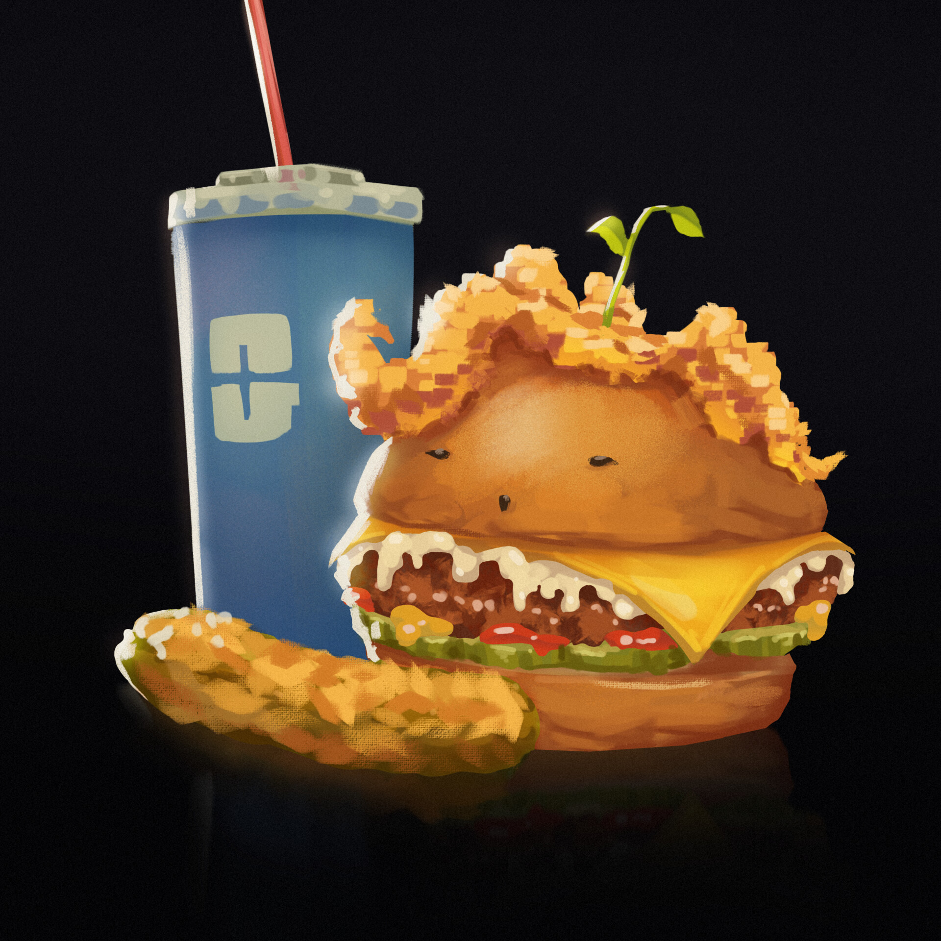 ArtStation - Sinix Burger