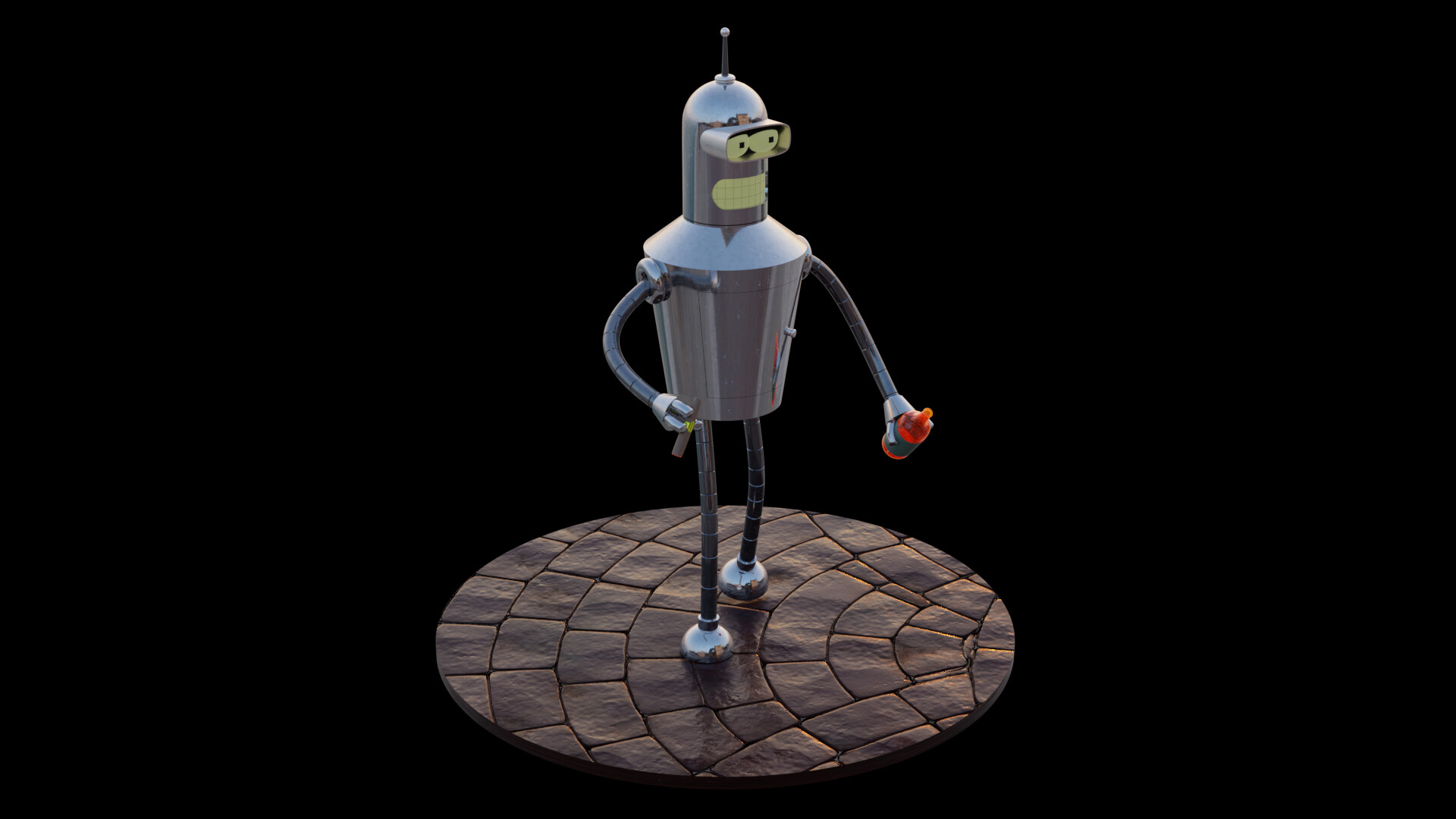 ArtStation - Bender (Futurama)