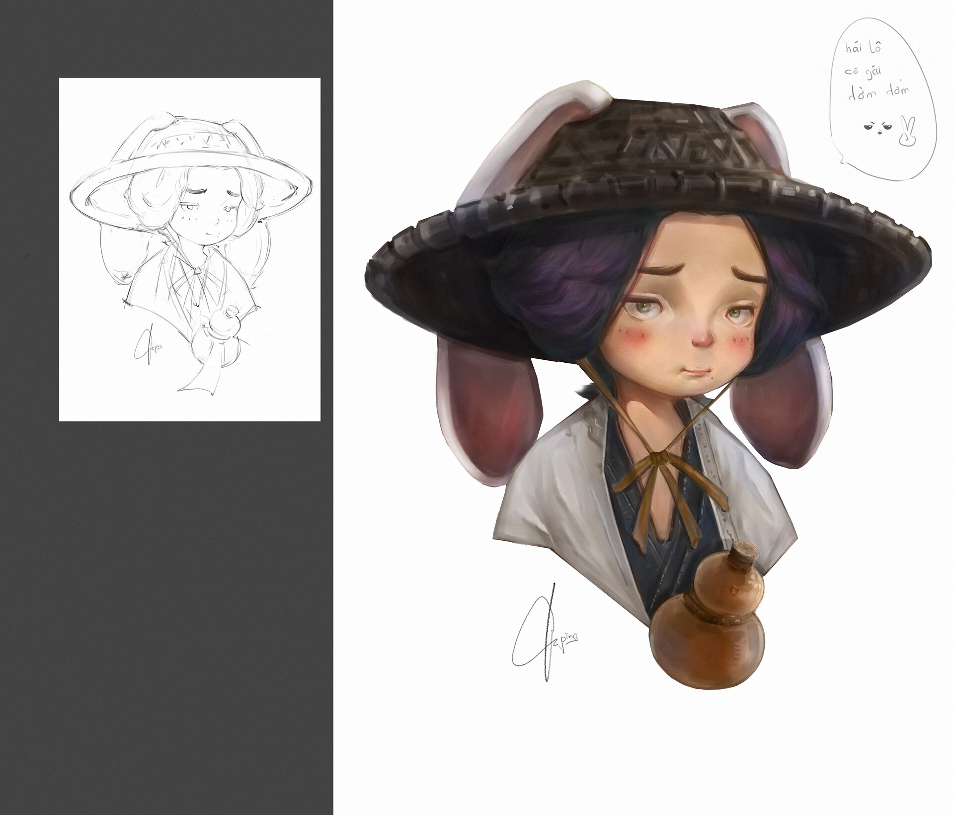 ArtStation - Blade and Soul Fan Art