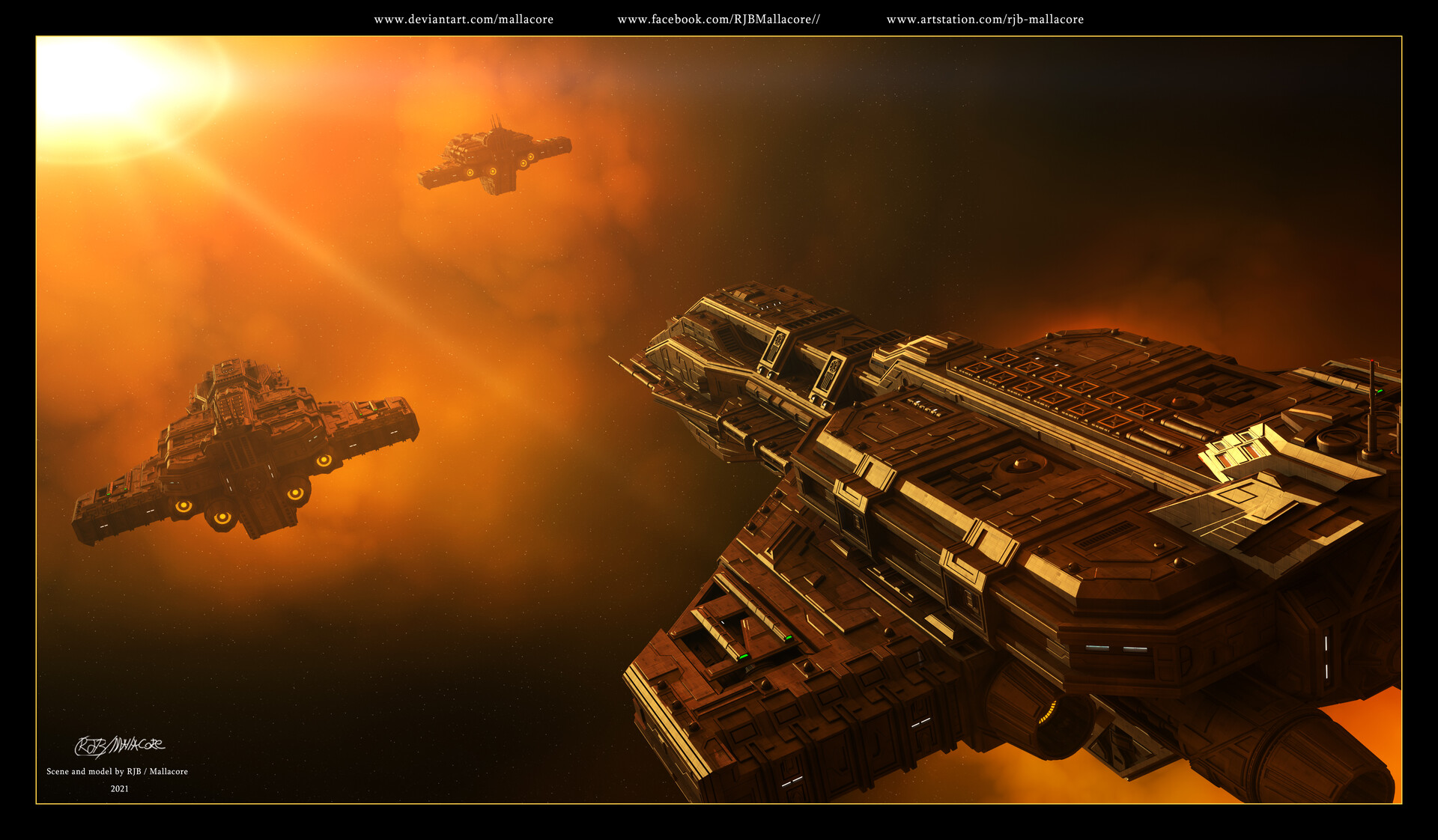 ArtStation - Stargate - Fleet 3 - 2021