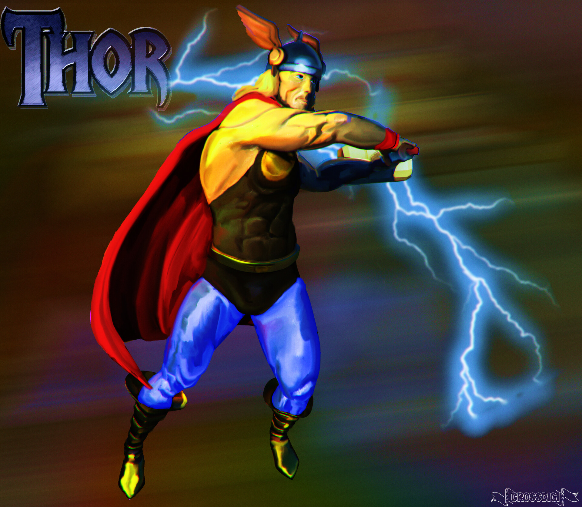 ArtStation - Classic Thor