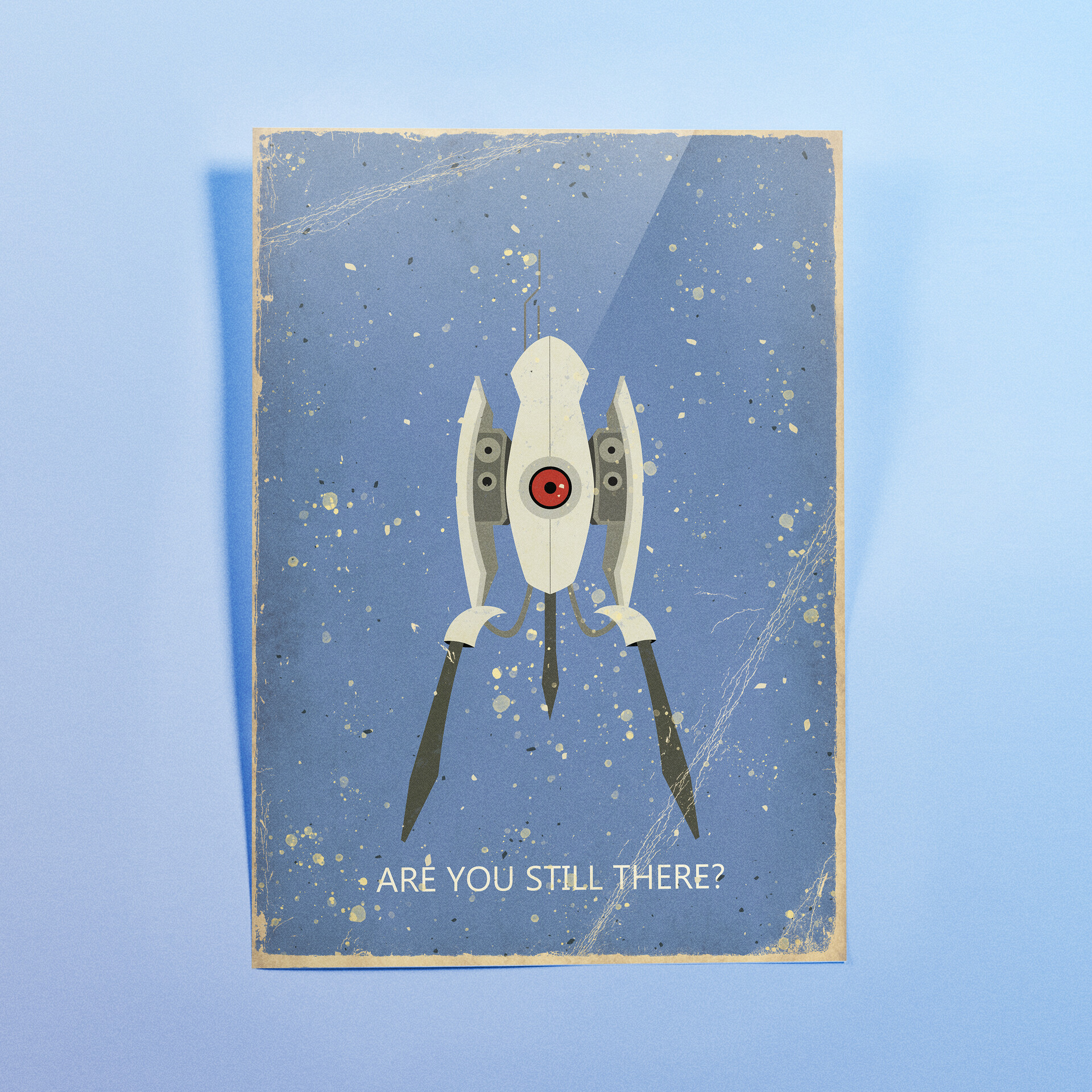 ArtStation - Are You Still There? Portal Turret Print