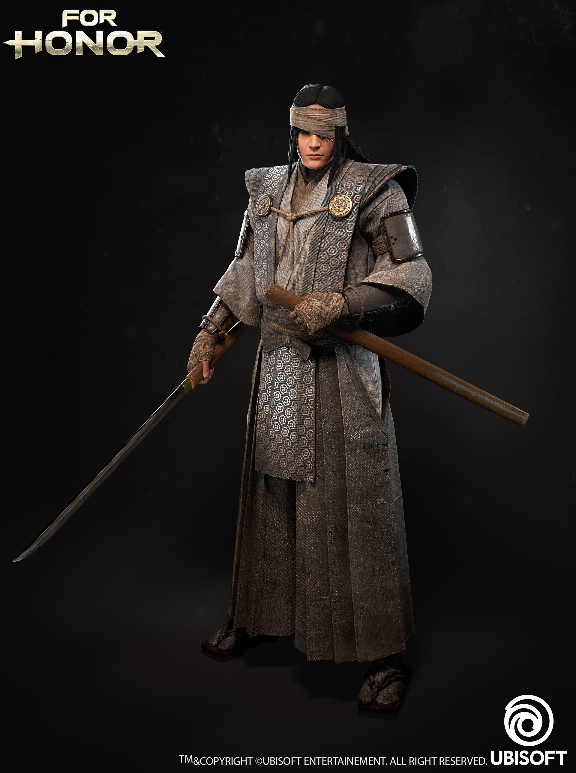 QiYu Dai (Aiden) - For Honor - Hero - Kyoshin