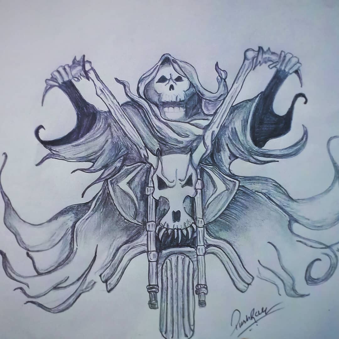 ArtStation - ghost ridder