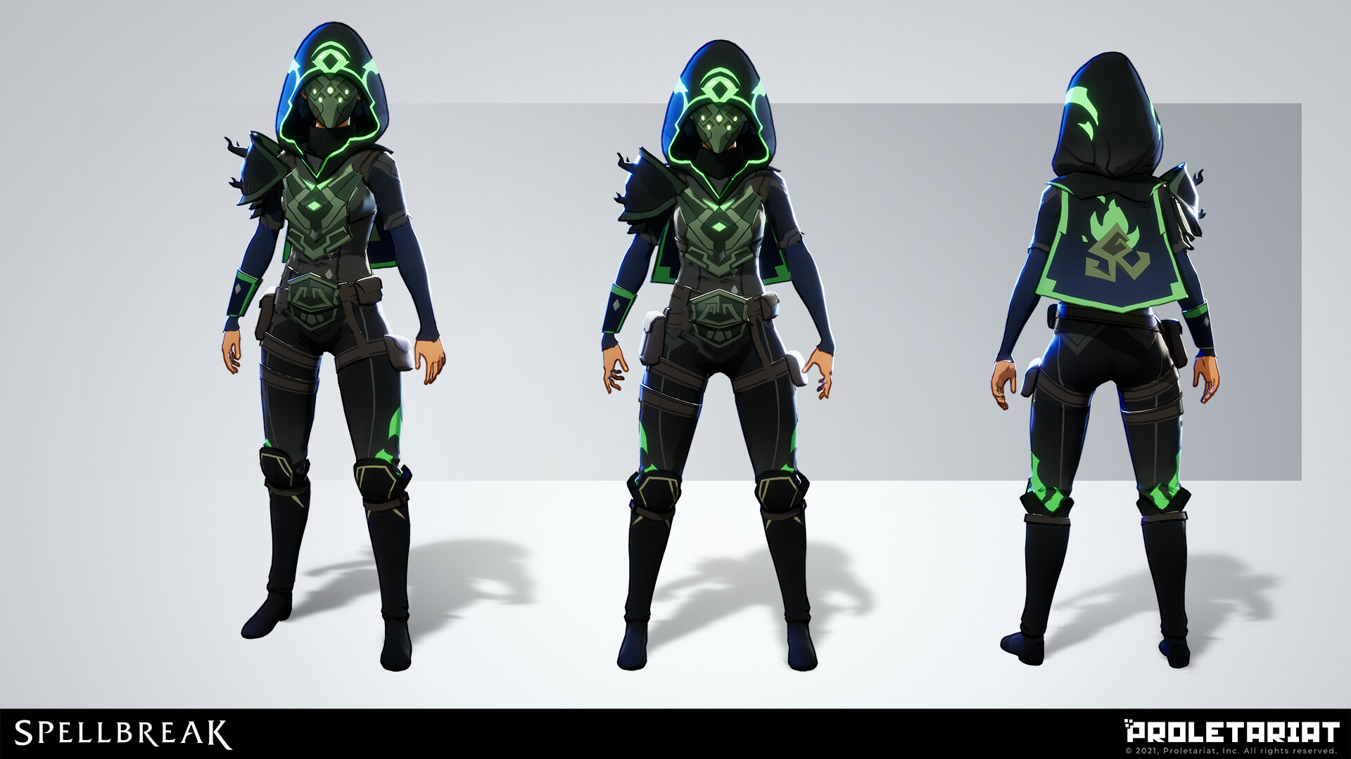 ArtStation - Spellbreak Character Art: Blackthorn