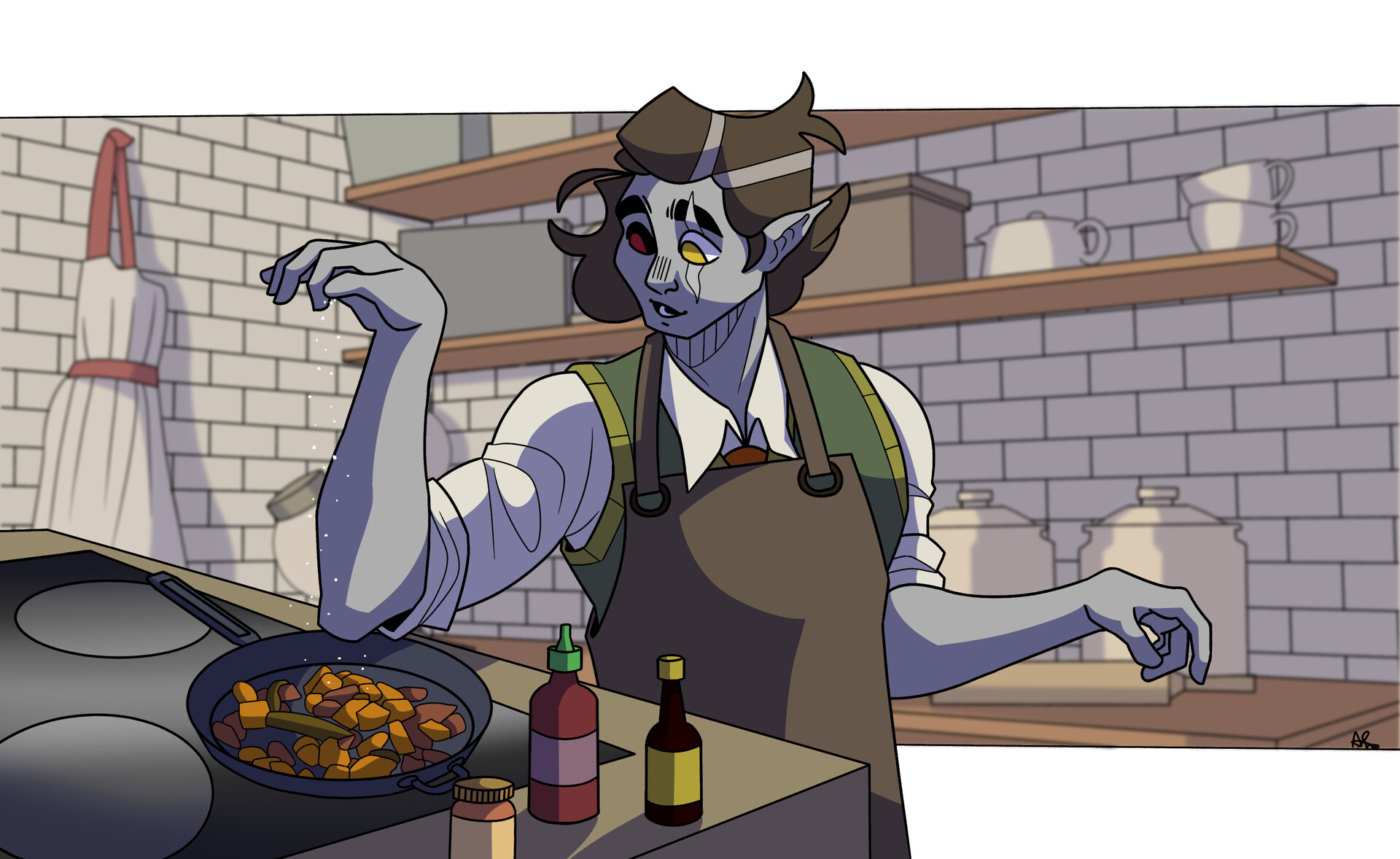 ArtStation - Another one of my original characters, Regnor