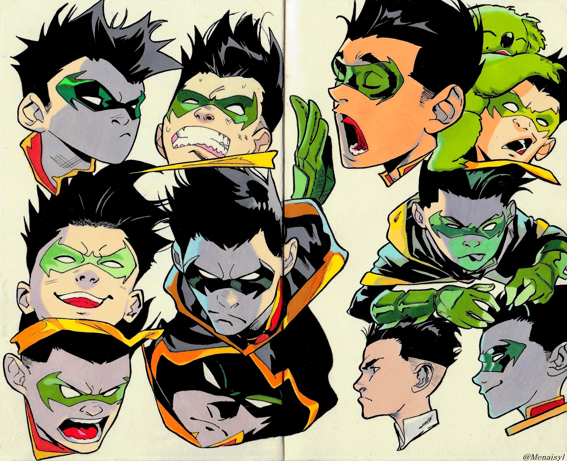 ArtStation - Expressions facial study