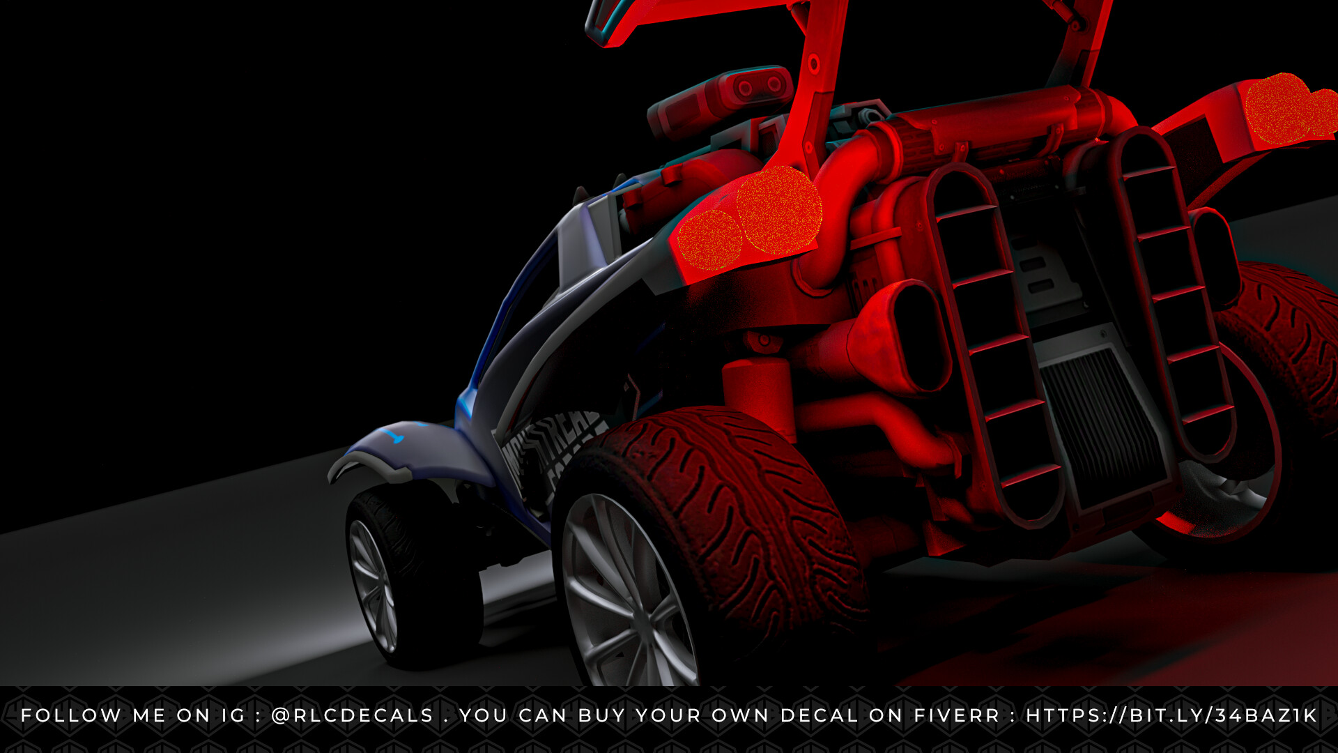 Younes A. - Montreality Esport - Rocket league custom decal Showcase