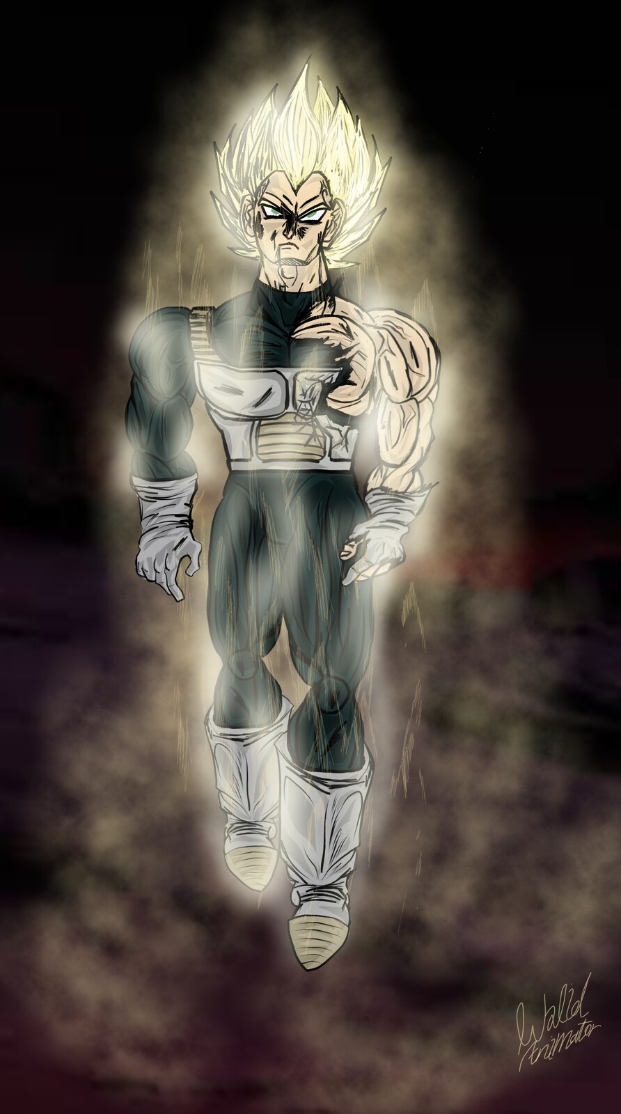 Animation Station - Vegeta Super Saiyan