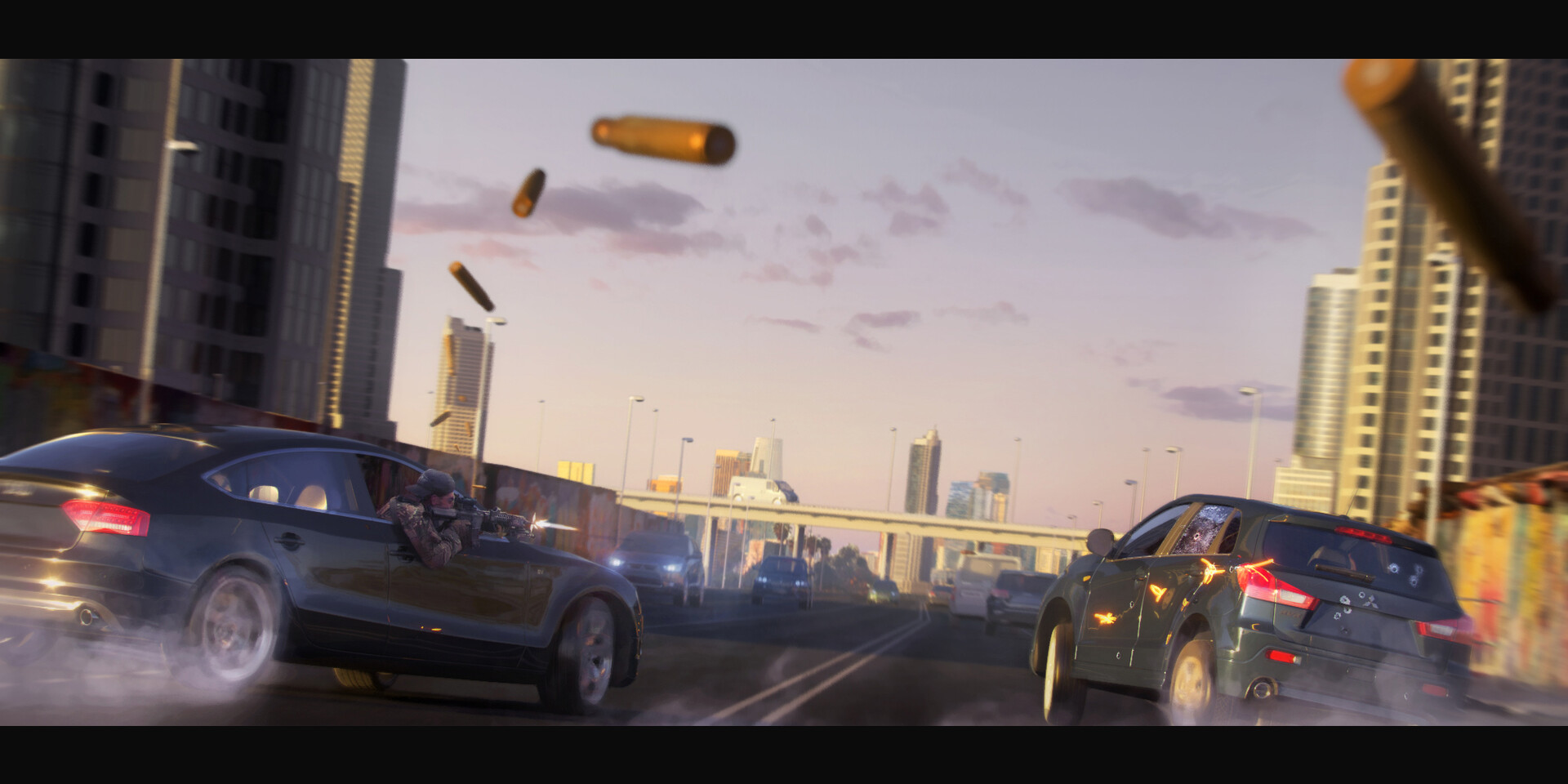 ArtStation - Car chase