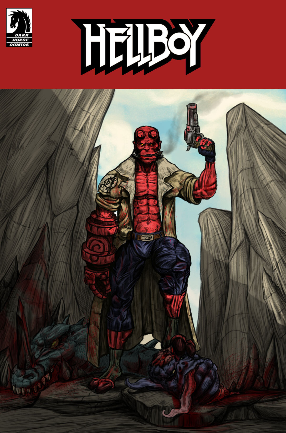 ArtStation - Hellboy