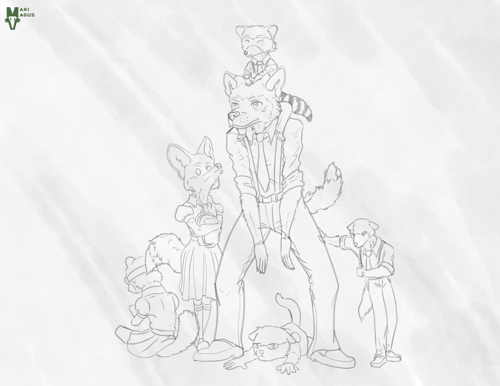 Michael Edward Mizusawa - Beastars Art Style