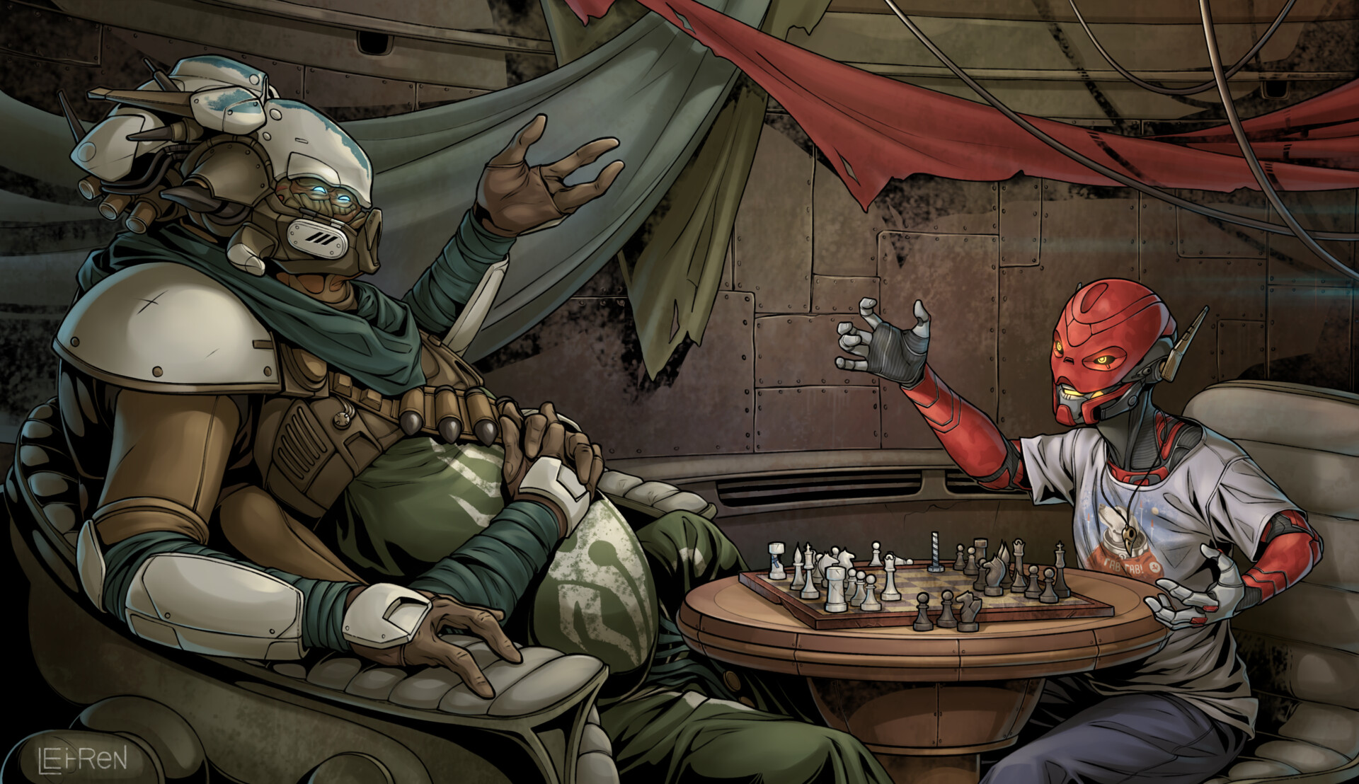 ArtStation - The Web of Deceit