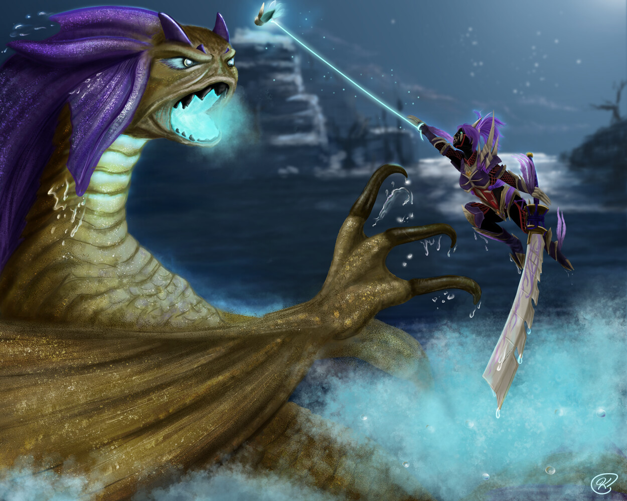 ArtStation - Monster Hunter Rise Fan Art