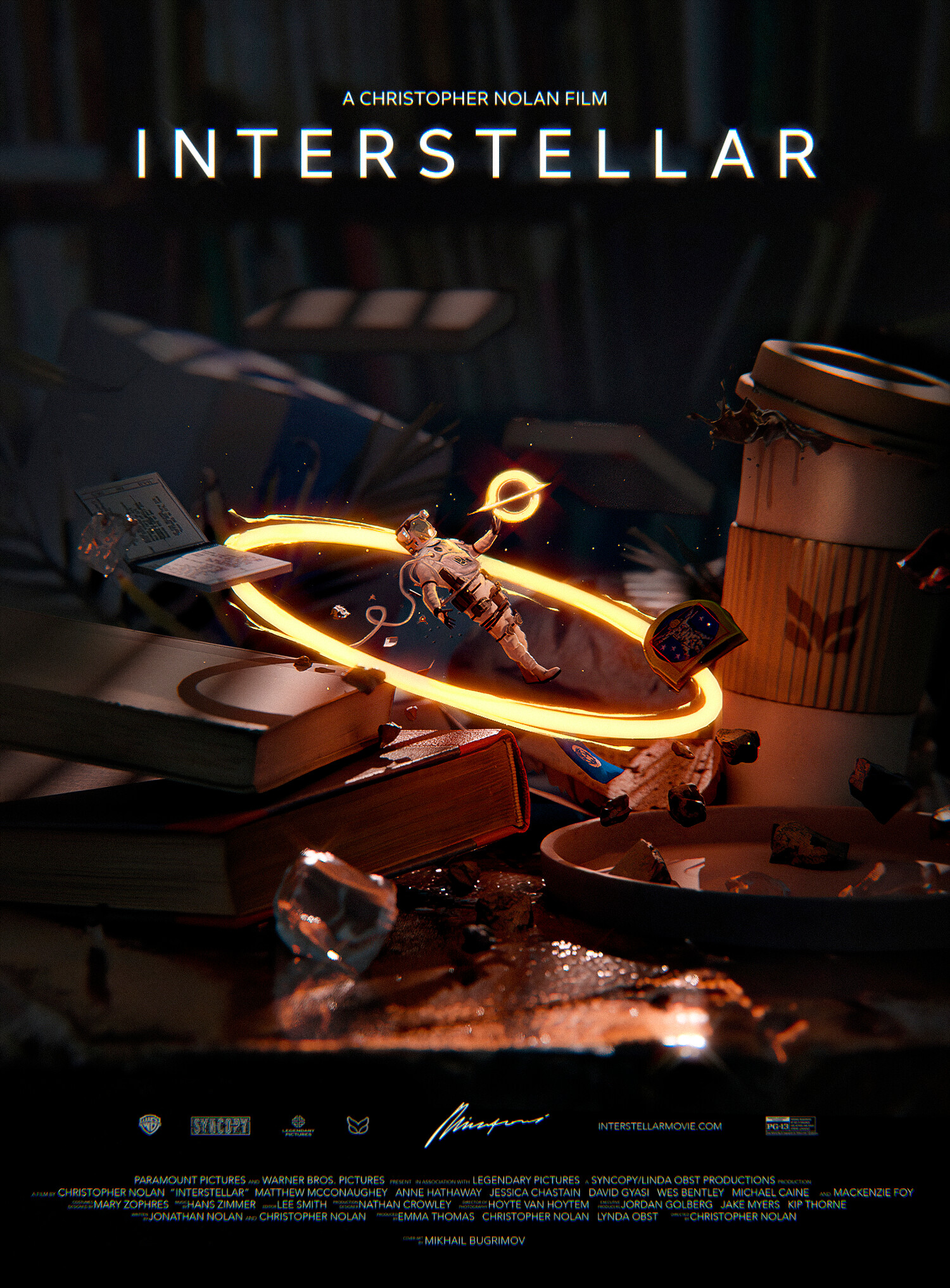 Interstellar Christopher Nolan Poster