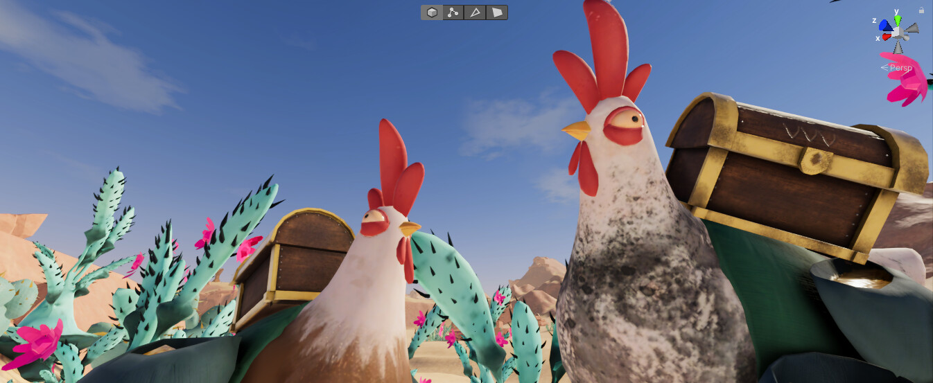 ArtStation - Desert Game Screenshots