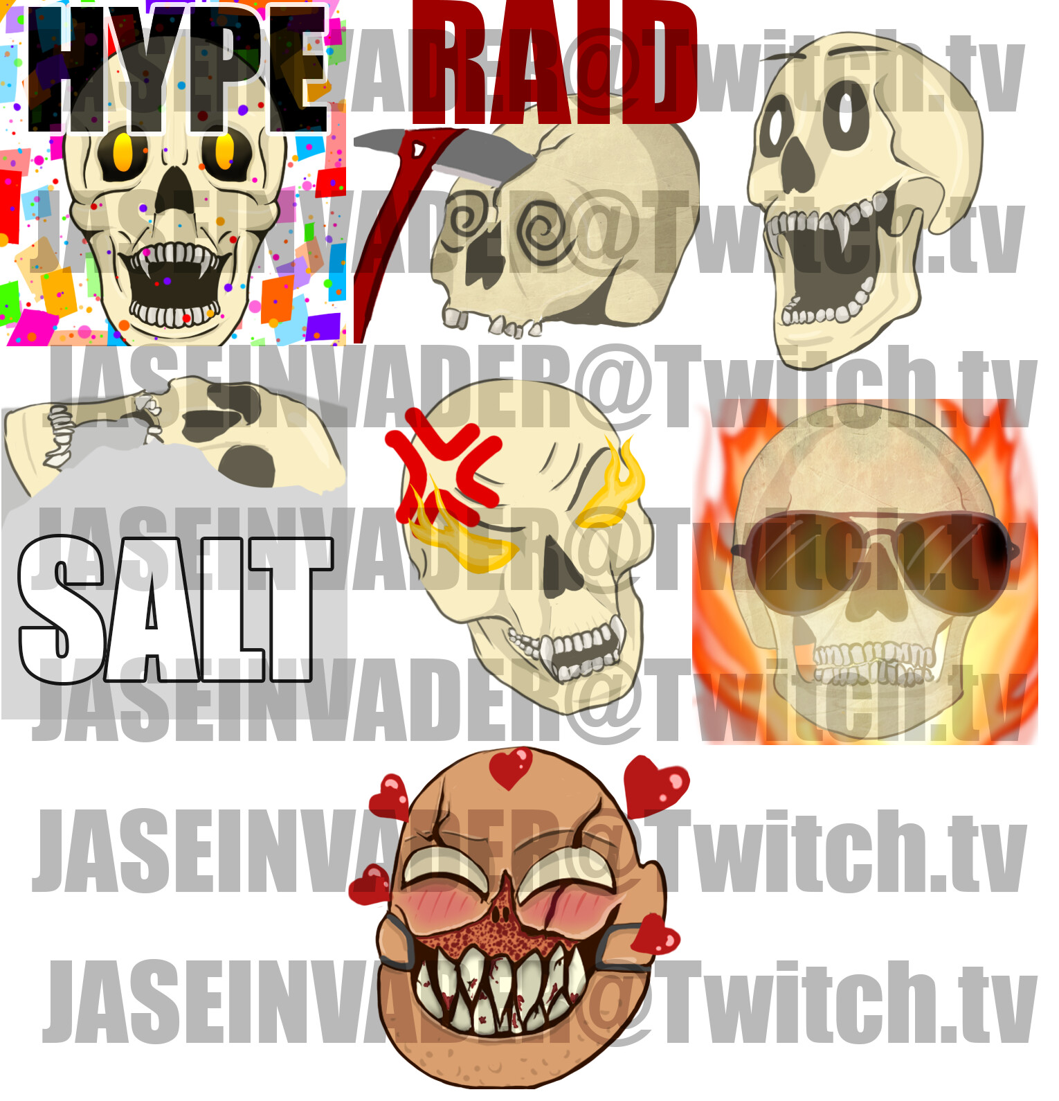 Corpse Girl - Twitch Emotes