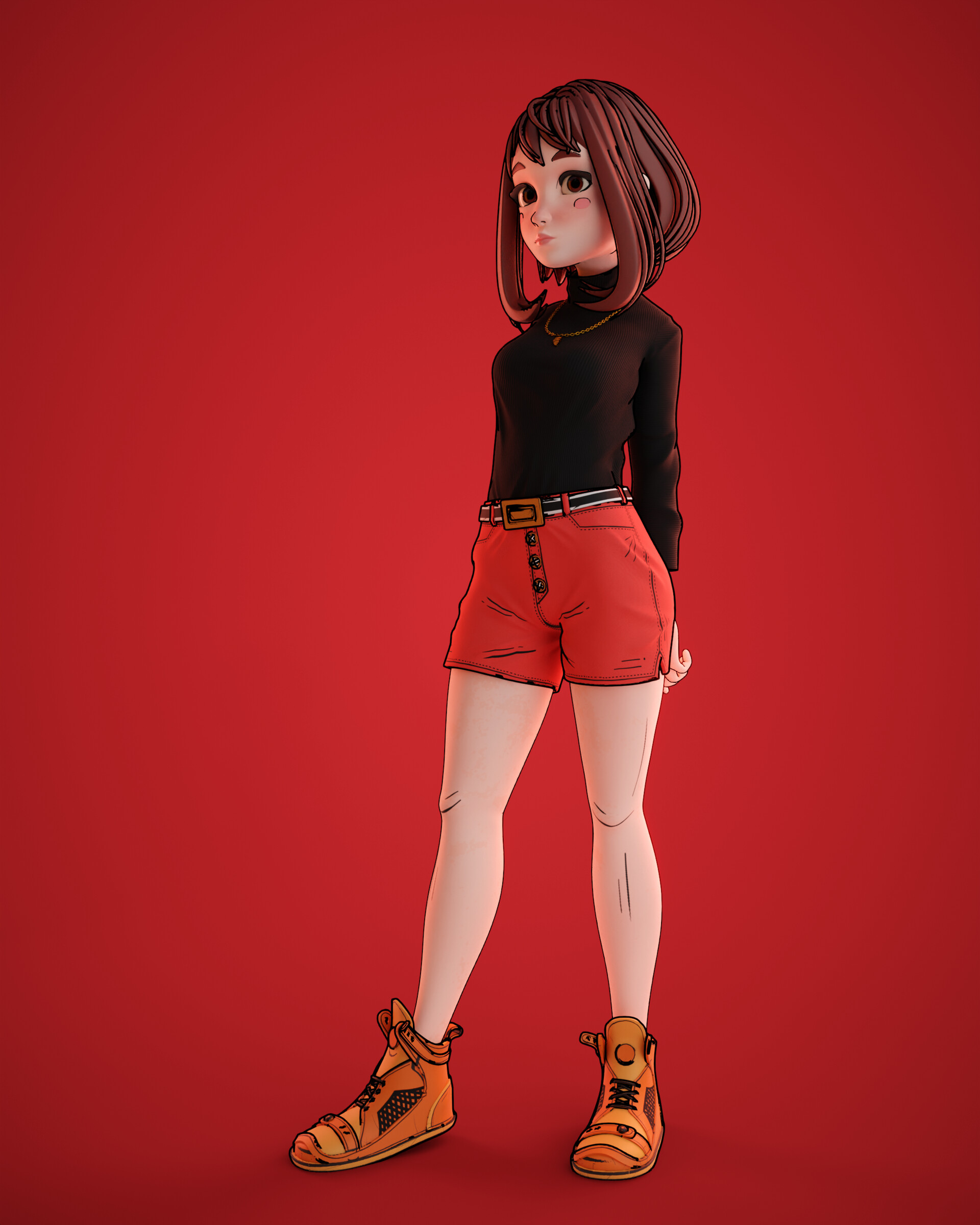 ArtStation - ochaco uraraka