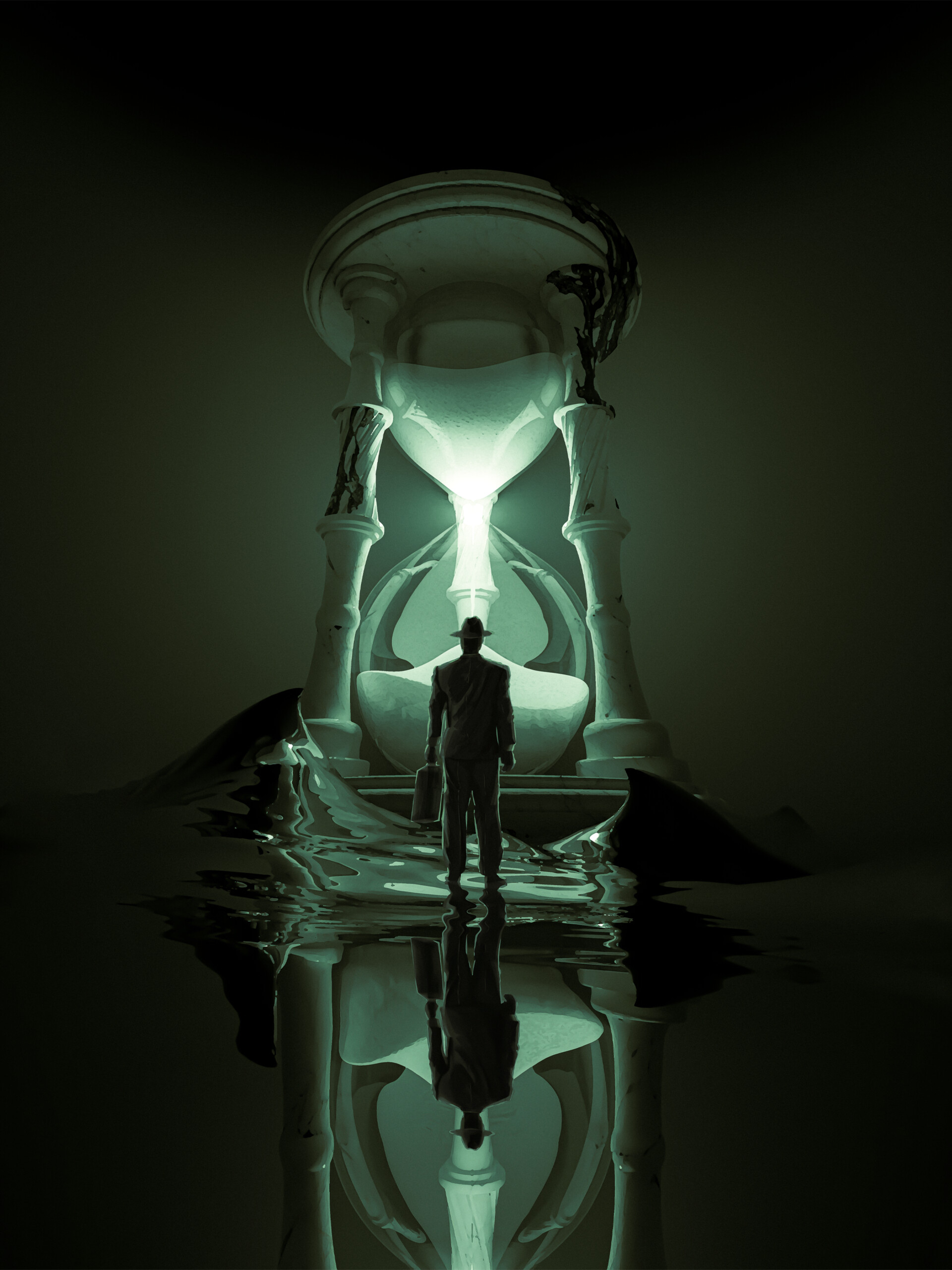 ArtStation - hourglass man