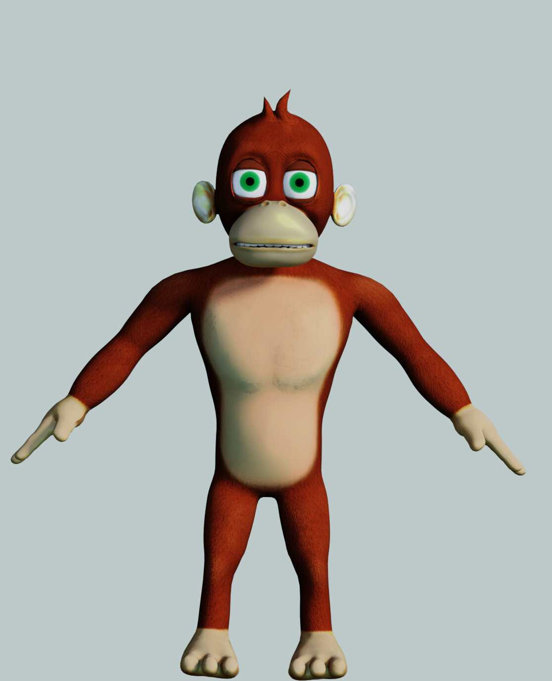 ArtStation - Monkey (2018)