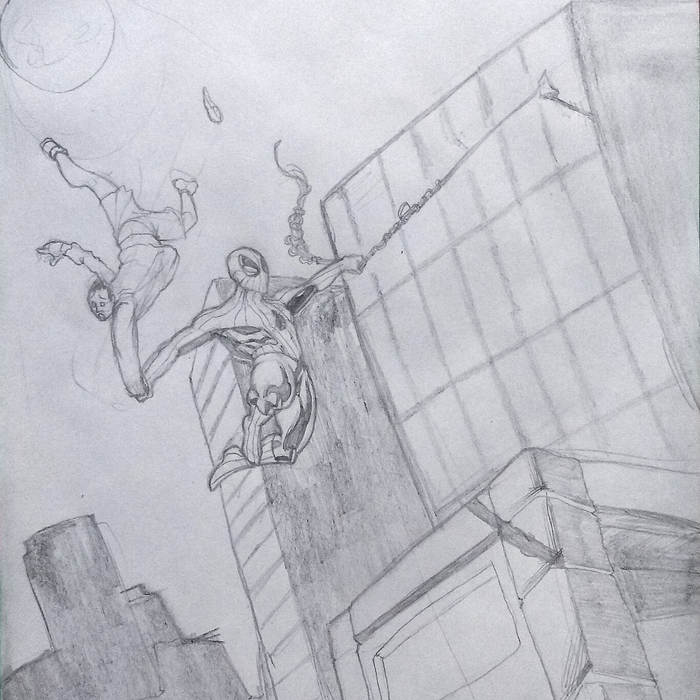 ArtStation - The Amazing Spiderman - Homage Drawing