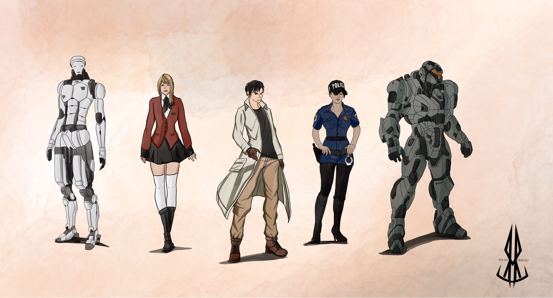 ArtStation - Naia Rules Character Set 2