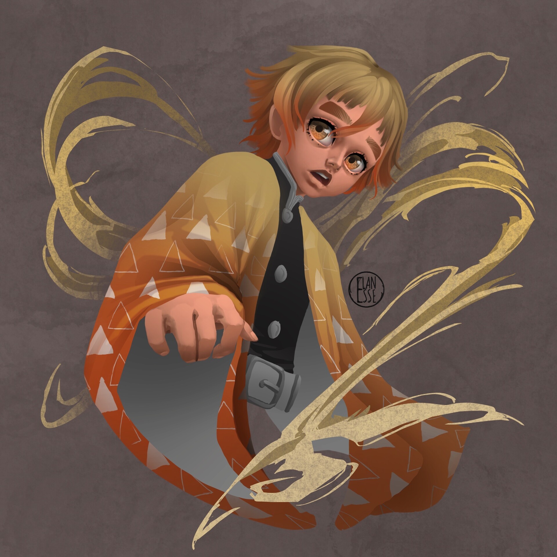 ArtStation - zenitsu_agatsuma