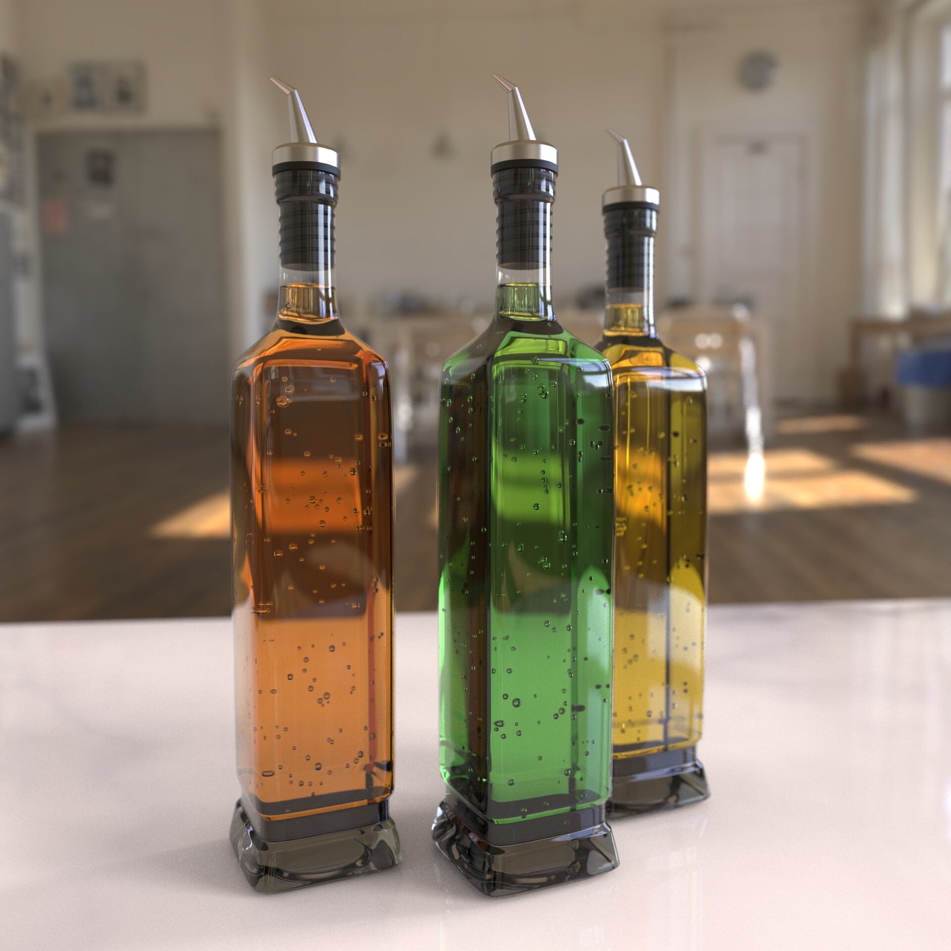 ArtStation - 3D Oil dispenser