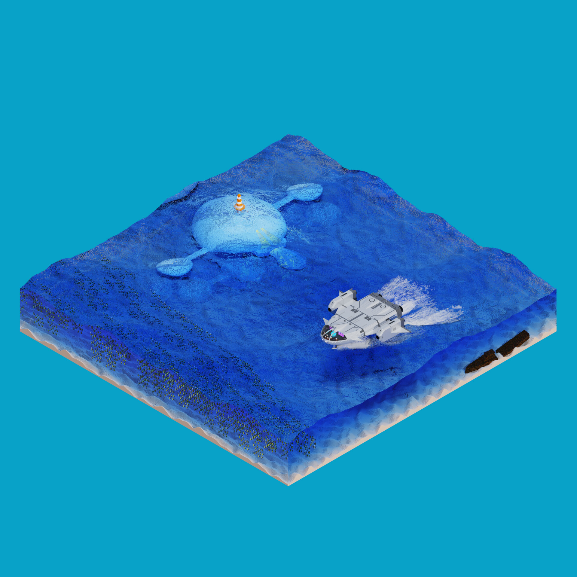 ArtStation - Deep Blue