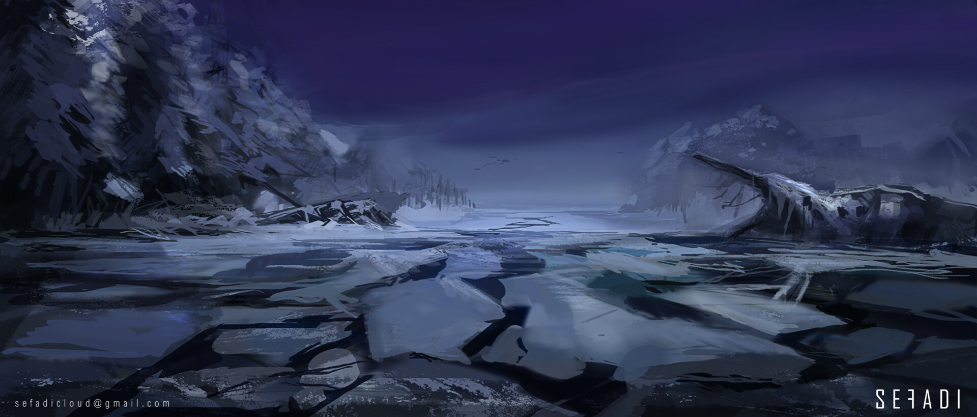 ArtStation - The cold